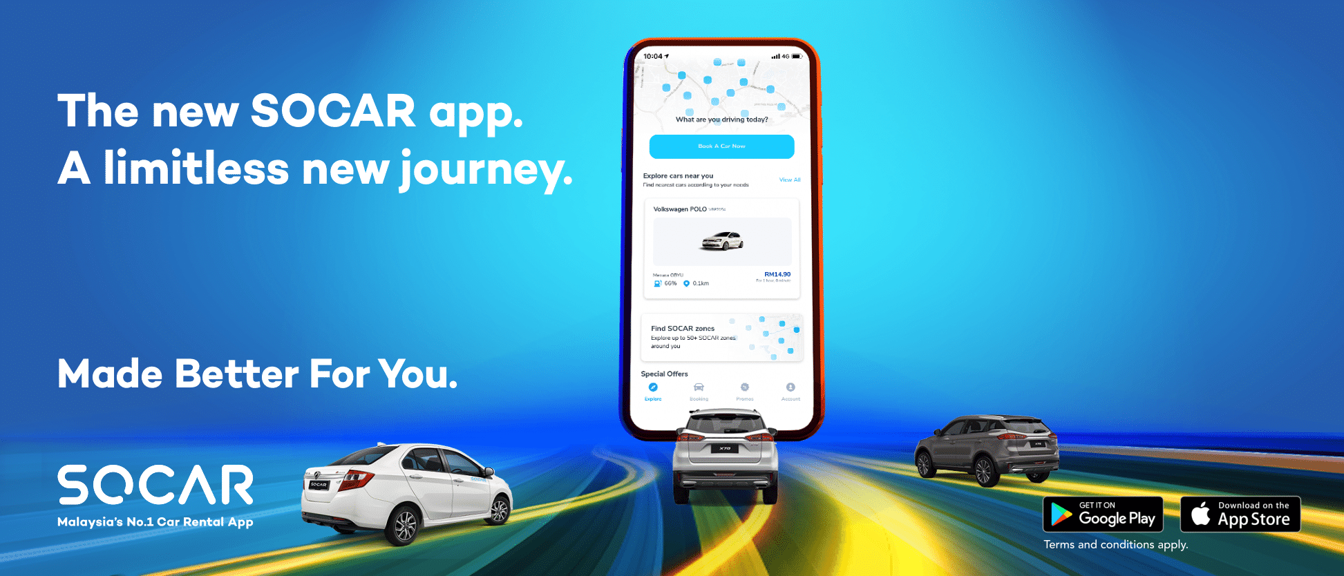 It’s Smoother. It’s Better. It’s the All-New & Improved SOCAR App ...